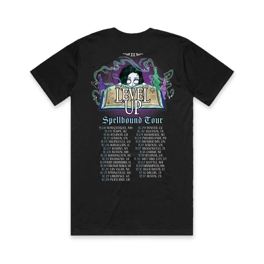 Level Up - Spellbound - Tour Tee – Level Up Shop